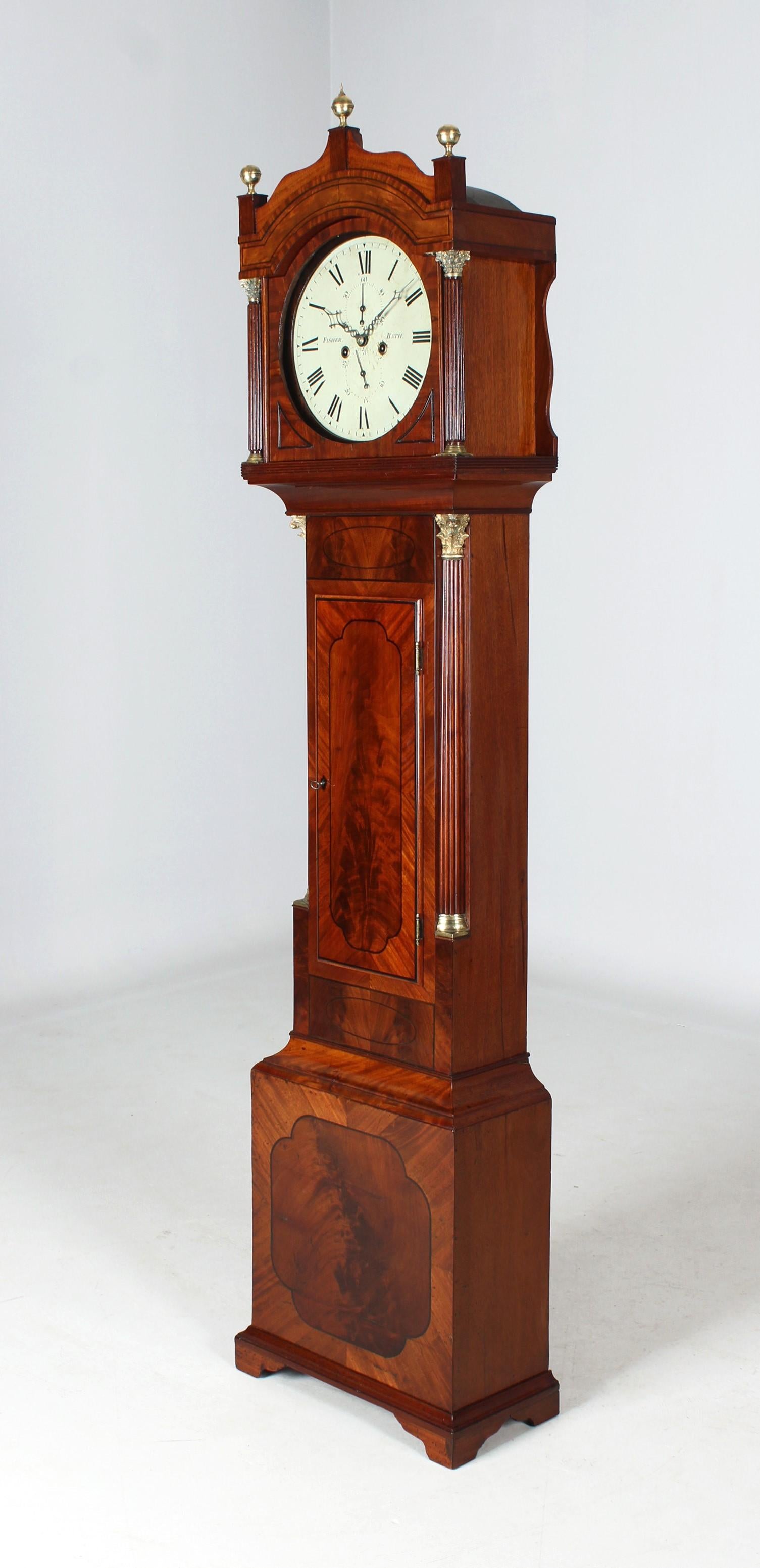 19th Century English Longcase Clock, Grandfather Clock, Dated 1832 at ...