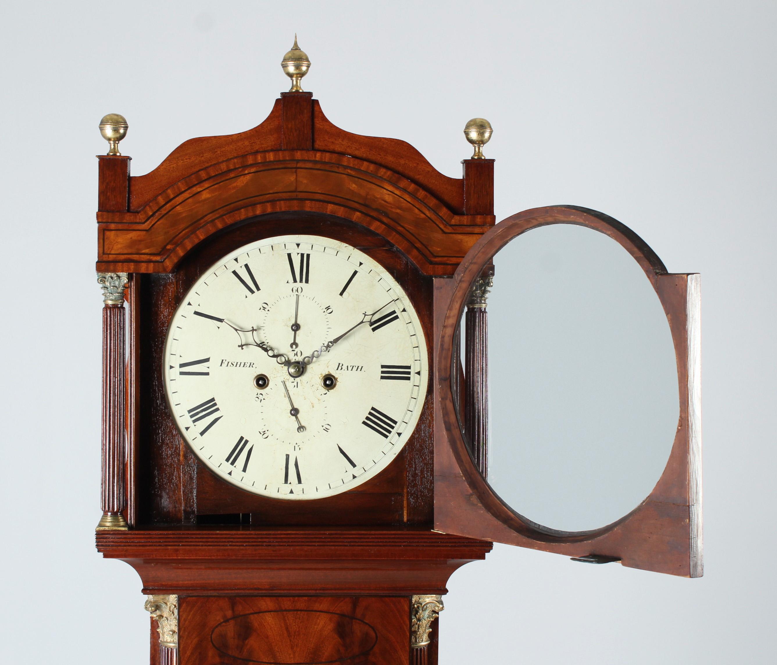 19th Century English Longcase Clock, Grandfather Clock, Dated 1832 at ...