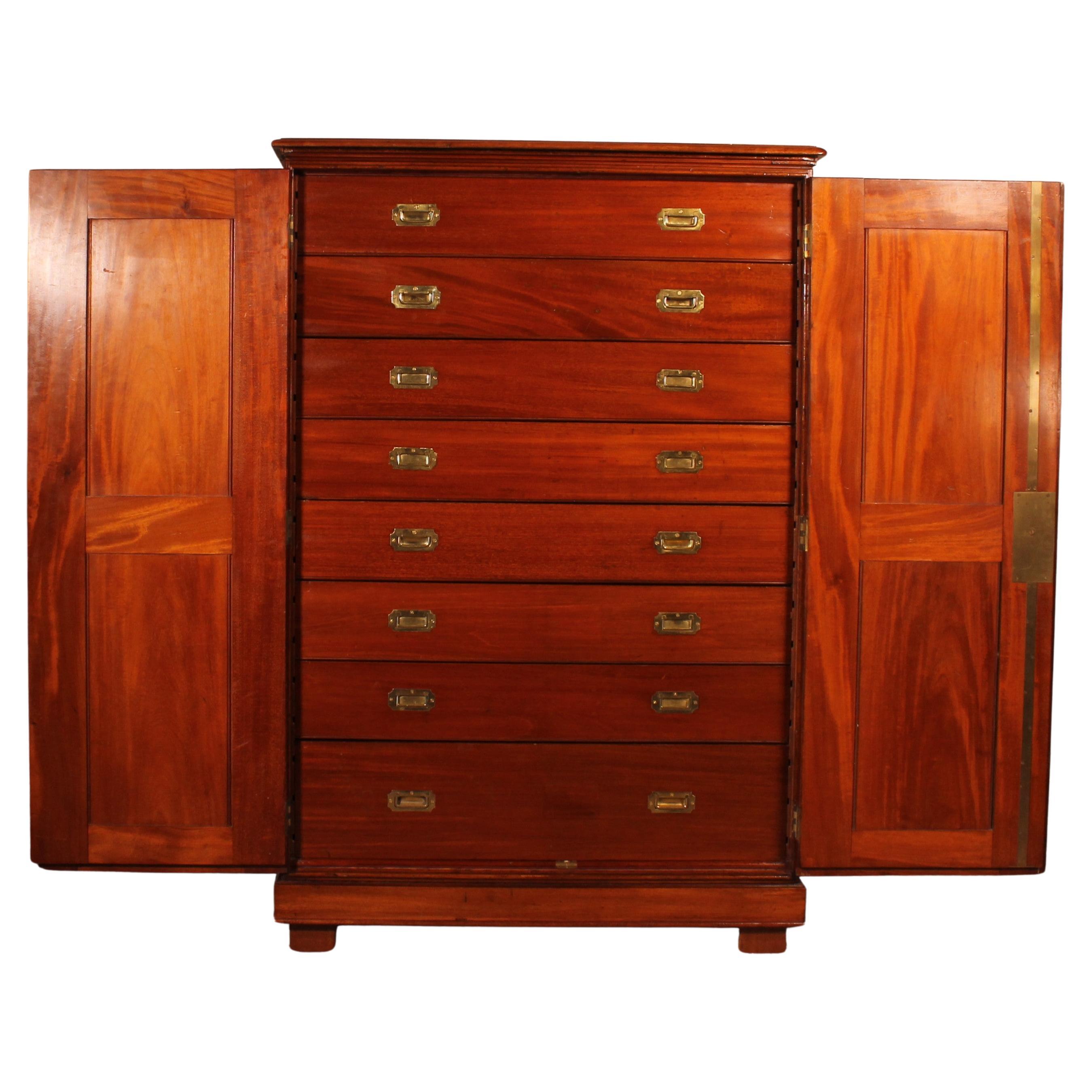 Thomasville British Gentry Burl Wood Lingerie Chest at 1stDibs