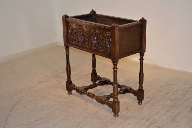 19th Century English Oak Planter at 1stDibs