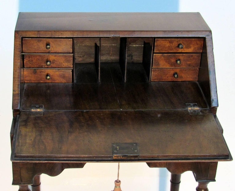 19th Century English Petite Secretary For Sale at 1stDibs