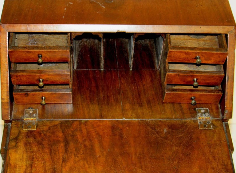 19th Century English Petite Secretary For Sale at 1stDibs