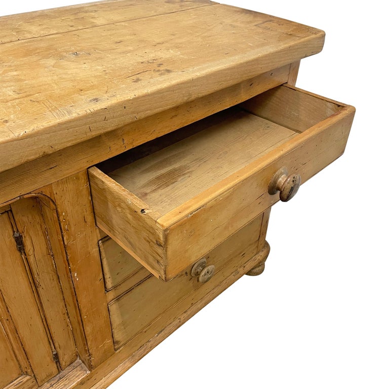 19th Century English Pine Pot Board at 1stDibs