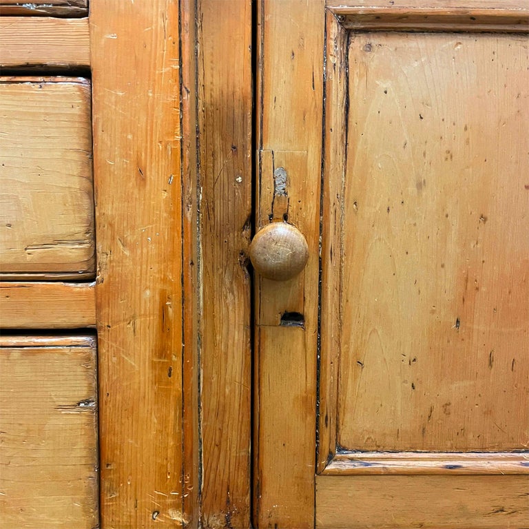 19th Century English Pine Pot Board at 1stDibs