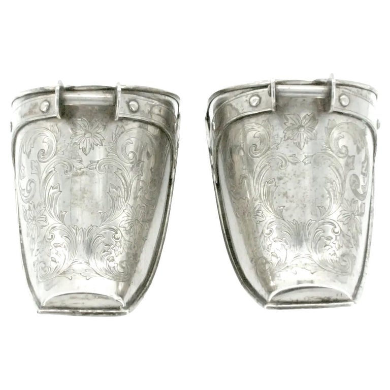 19th Century English Plate Pair Wall Sconce Vase For Sale at 1stDibs