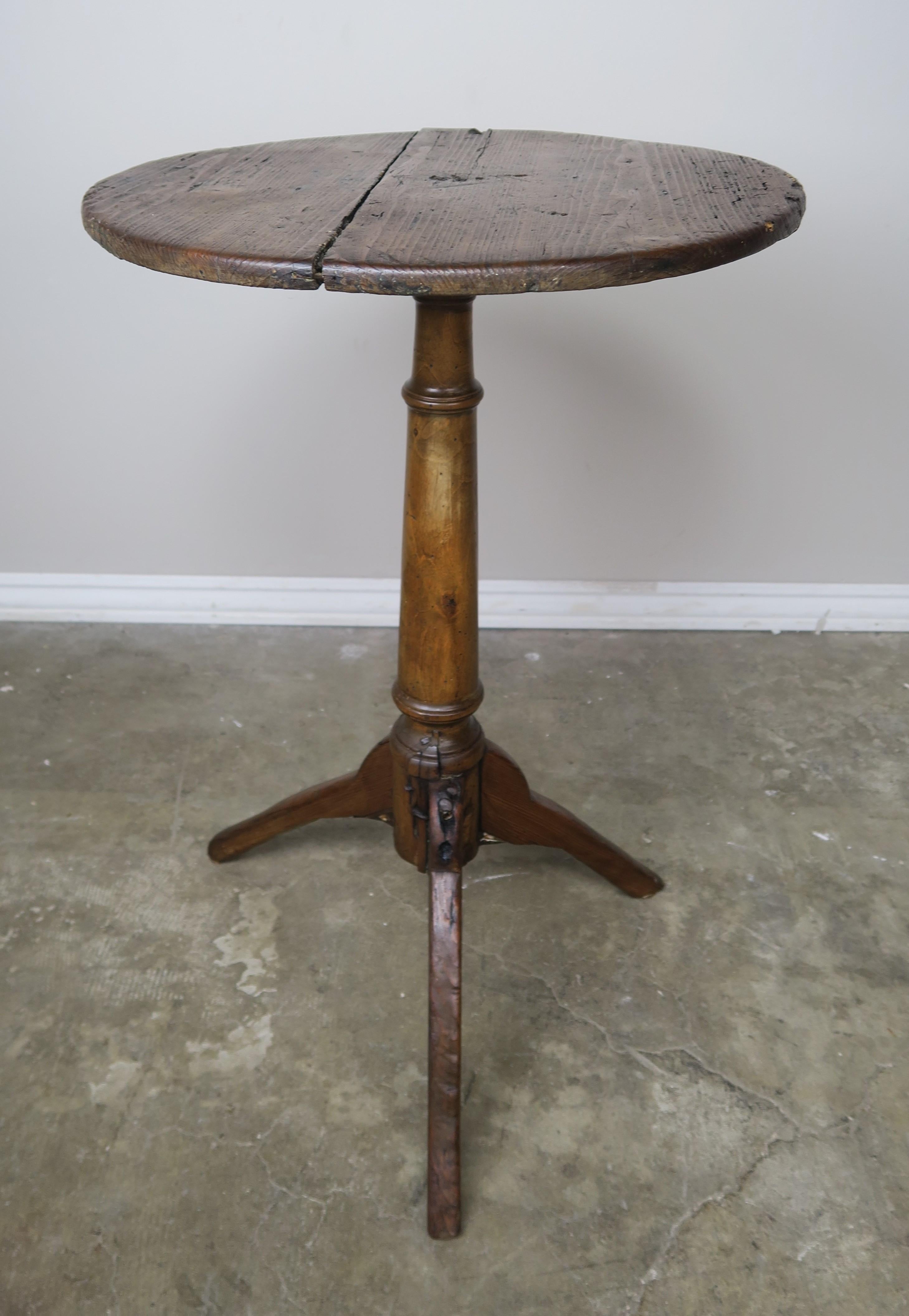 19th Century English Primitive Cricket Table at 1stDibs