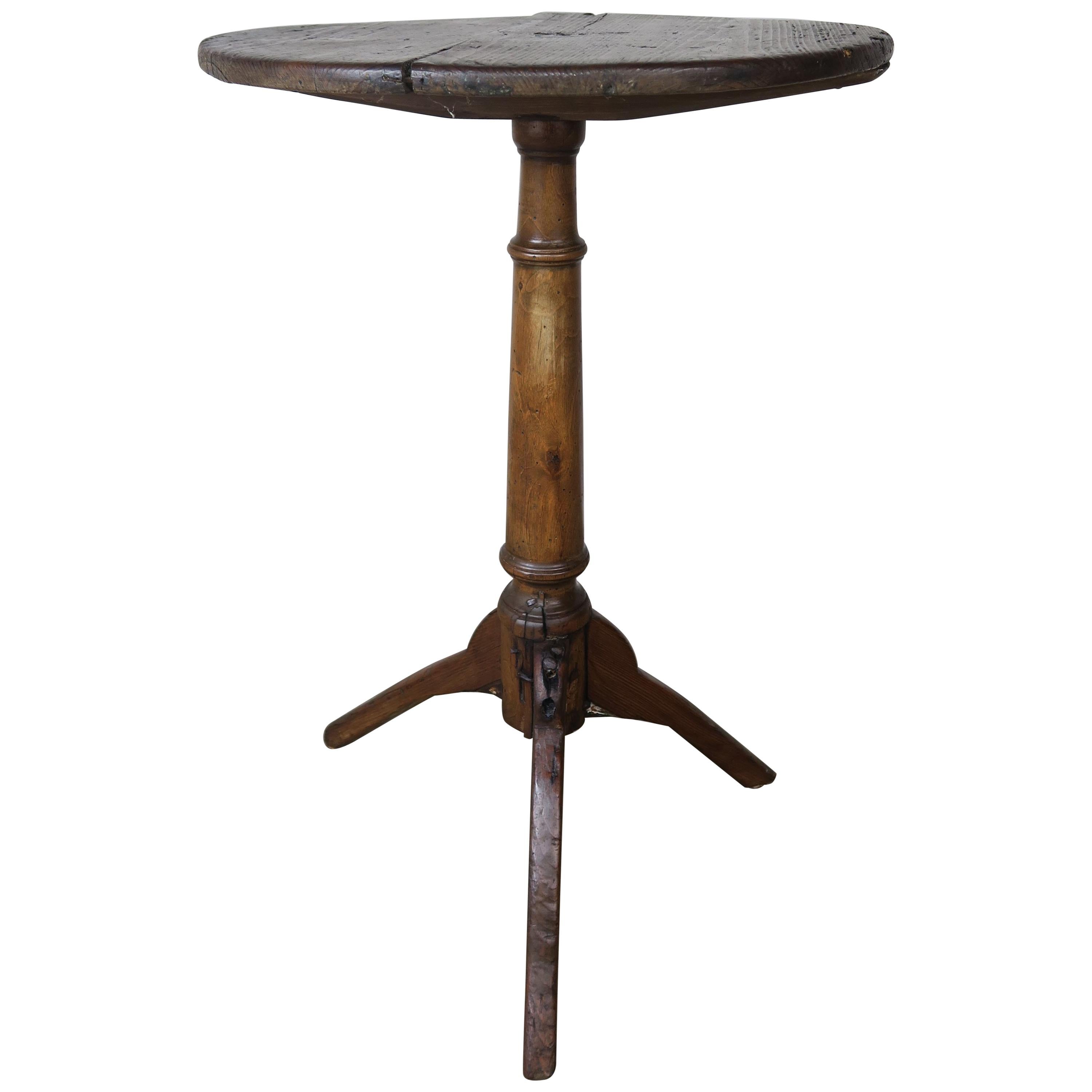 19th Century English Primitive Cricket Table at 1stDibs