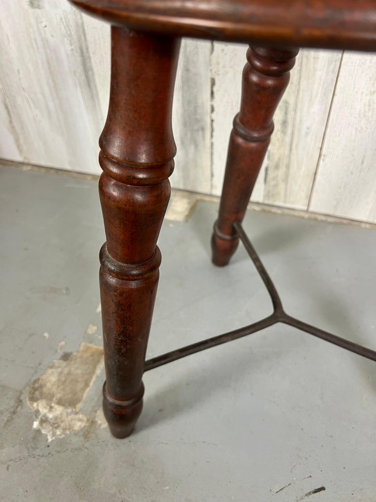 19th Century English Pub Stool For Sale at 1stDibs