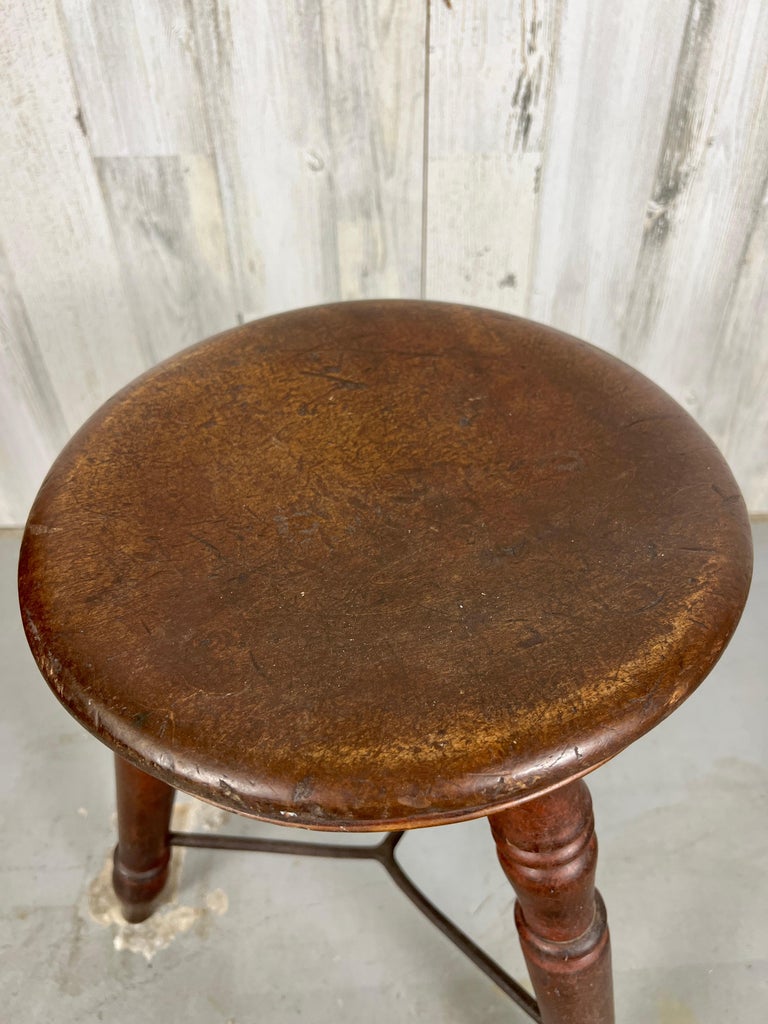 19th Century English Pub Stool For Sale at 1stDibs