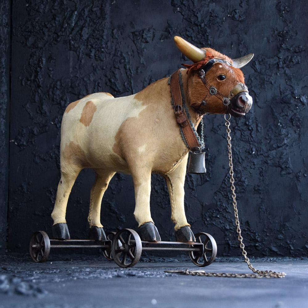 19th Century English pull along child’s toy at 1stDibs