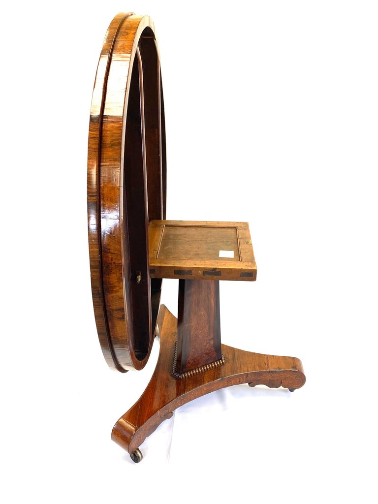 19th Century English Regency Breakfast Table For Sale at 1stDibs