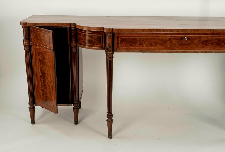 19th Century English Regency Buffet Sideboard For Sale at 1stDibs