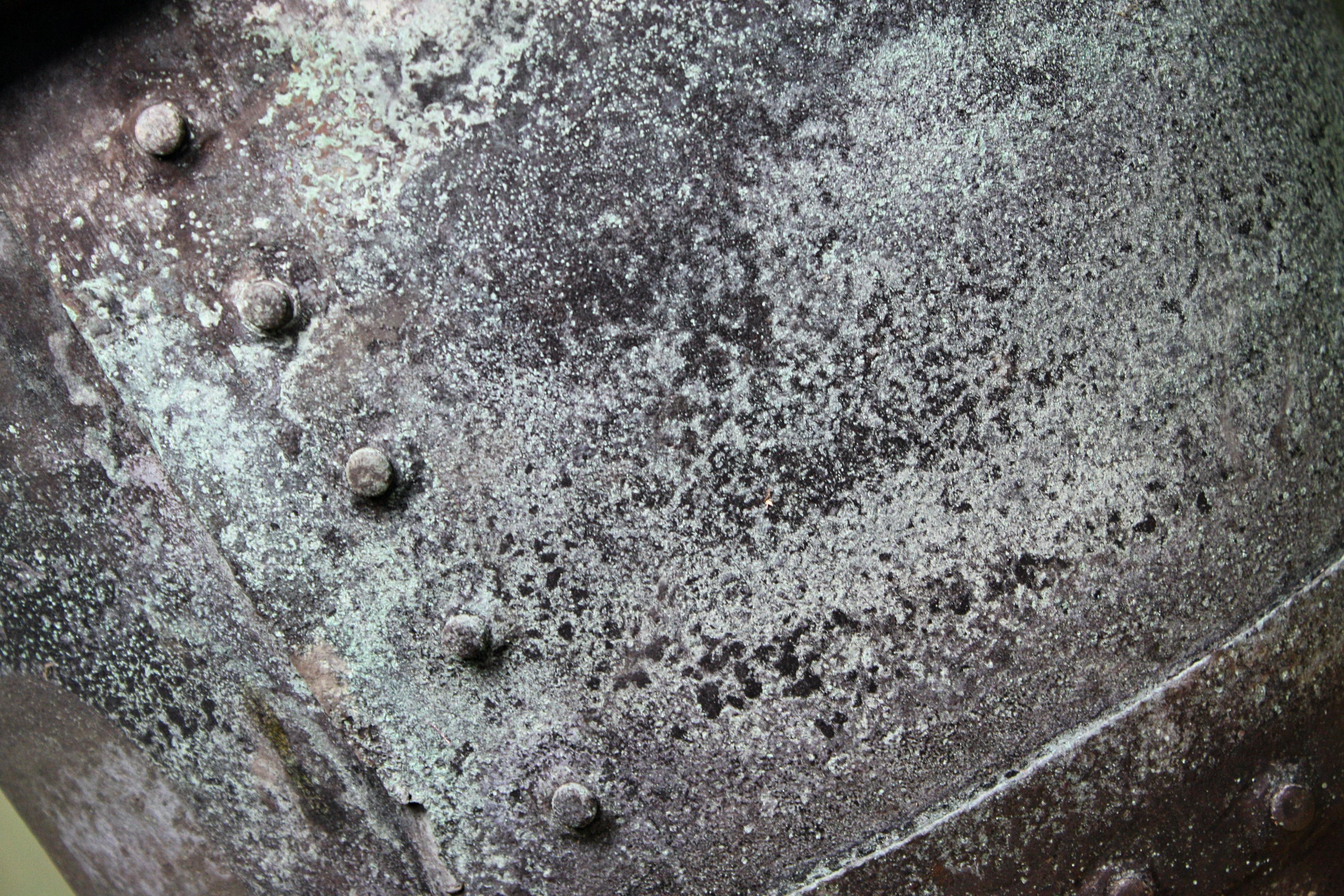 19th Century English Riveted Copper Verdigris Vat Vessel Planter at ...