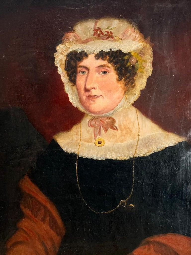 19th Century English School - 1870’s Victorian English Portrait of ...