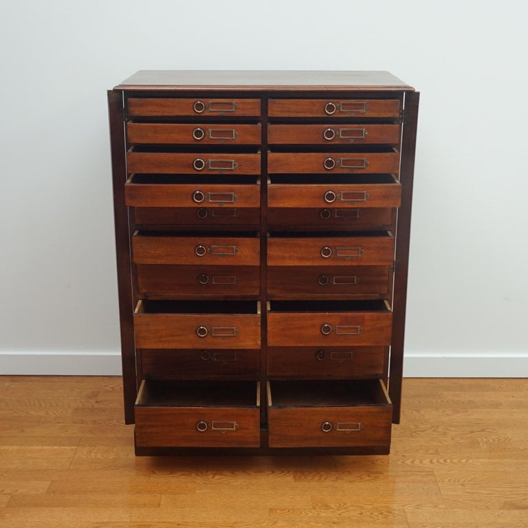19th Century English Specimen Wellington Chest For Sale at 1stDibs