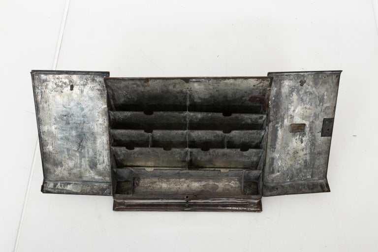 19th Century English Steel Secretary Box For Sale at 1stDibs