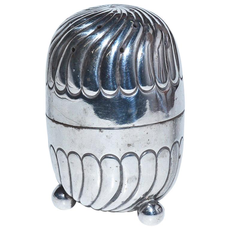 19th Century English Sterling Silver Two-Piece Salt Shaker For Sale at ...