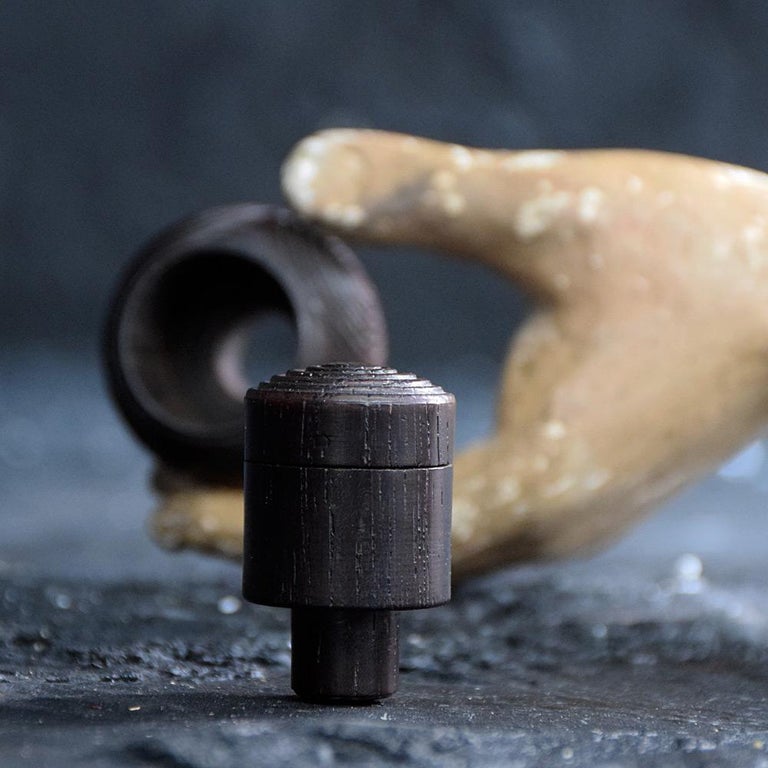 19th Century English Treen Puzzle Snuff Box Ball at 1stDibs