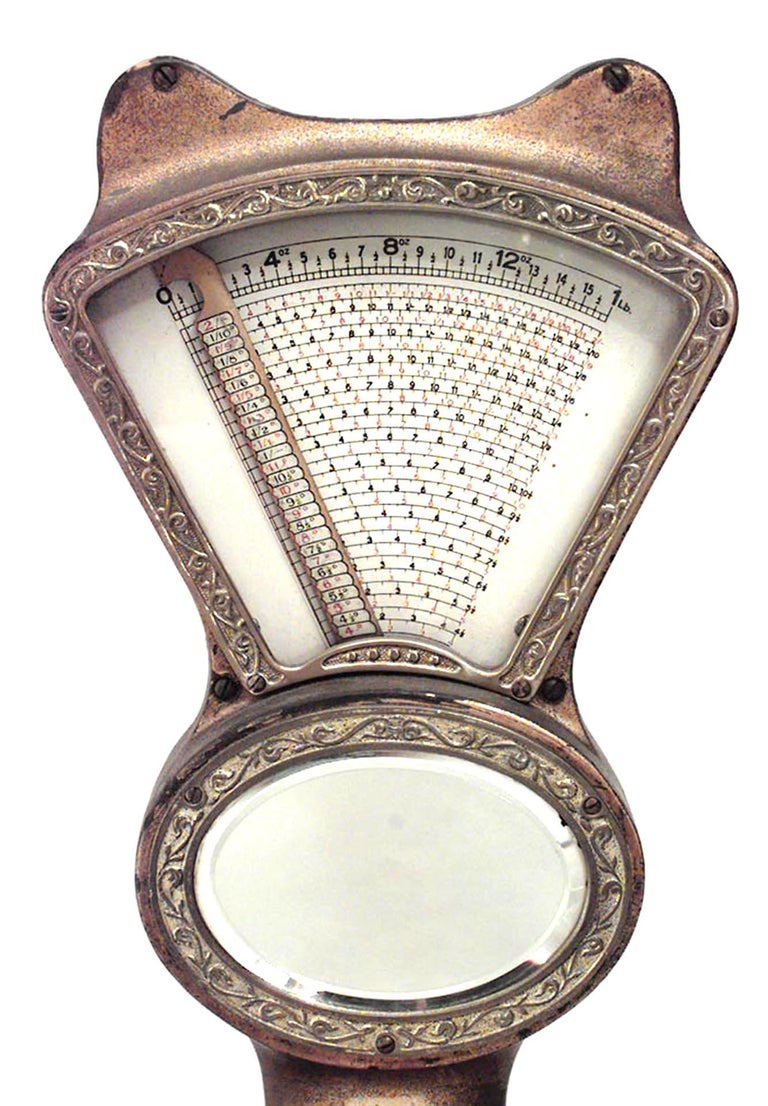 19th Century English Victorian Brass Merchants Scale For Sale at 1stDibs
