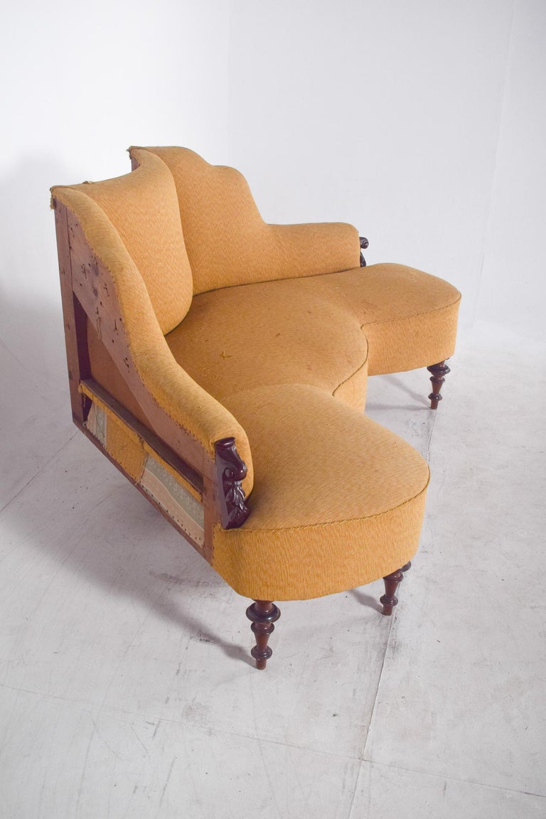 victorian corner sofa