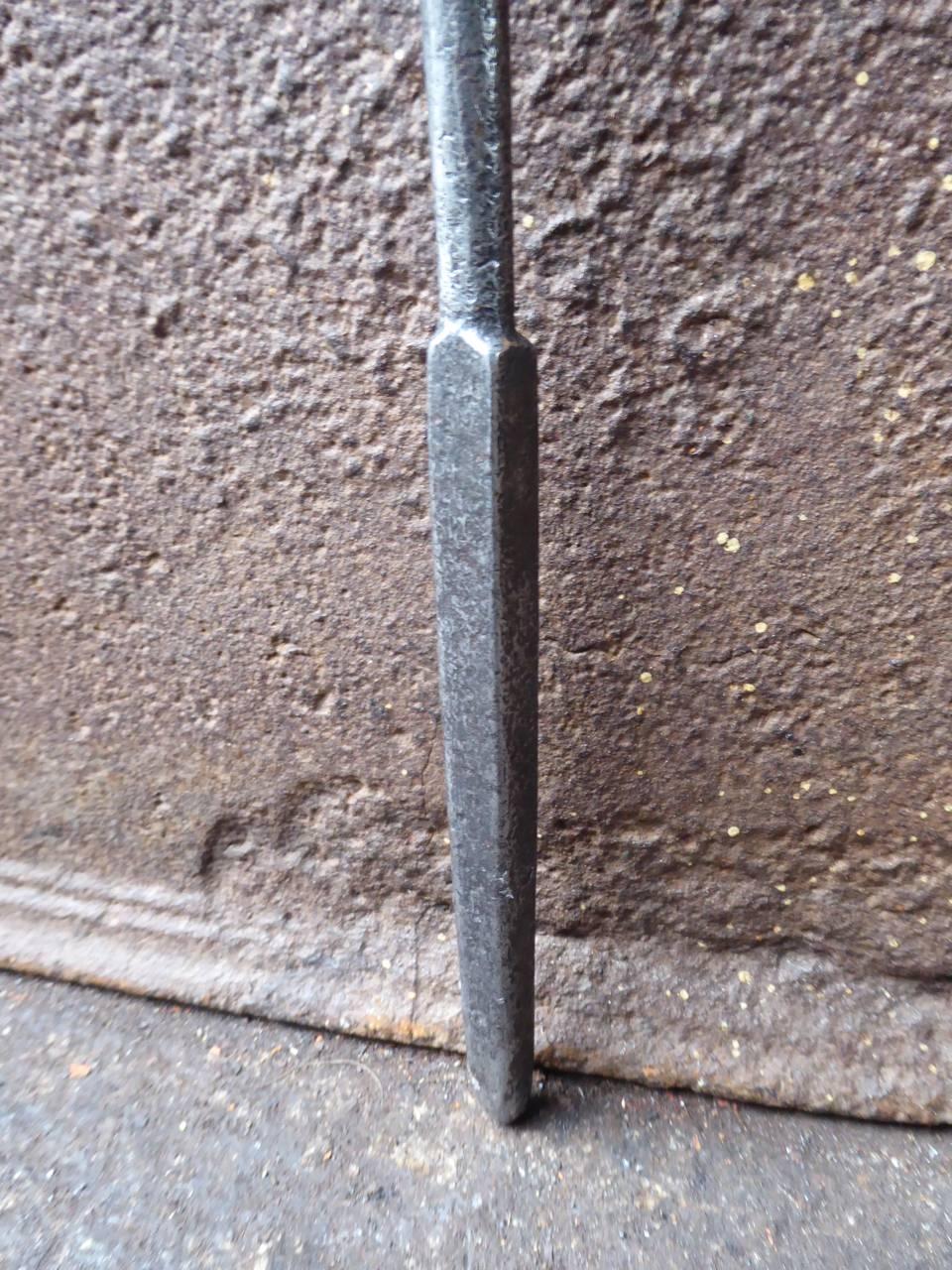 19th Century English Victorian Fireplace Poker or Fire Poker For Sale ...