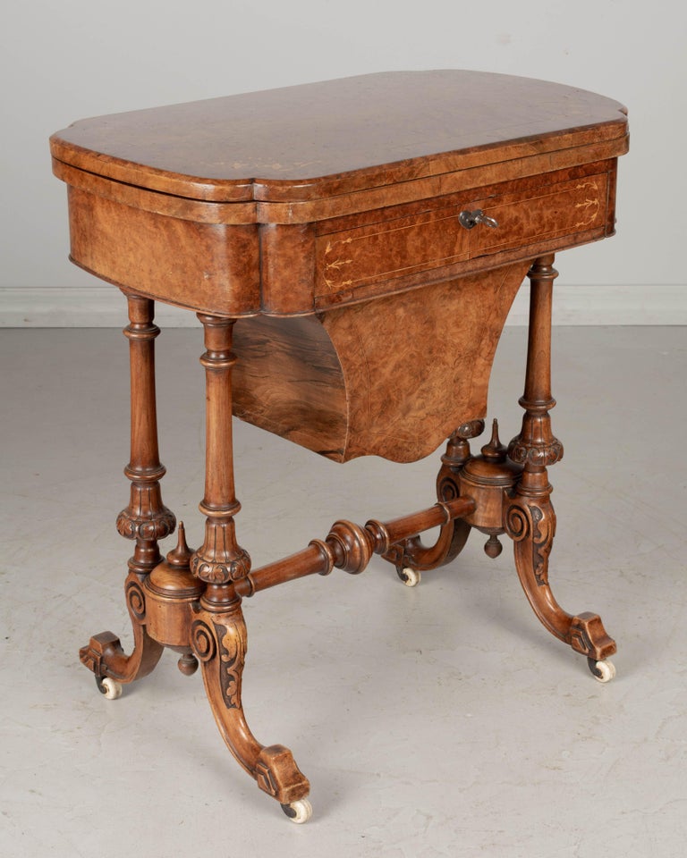19th Century English Victorian Folding Game Table at 1stDibs ...