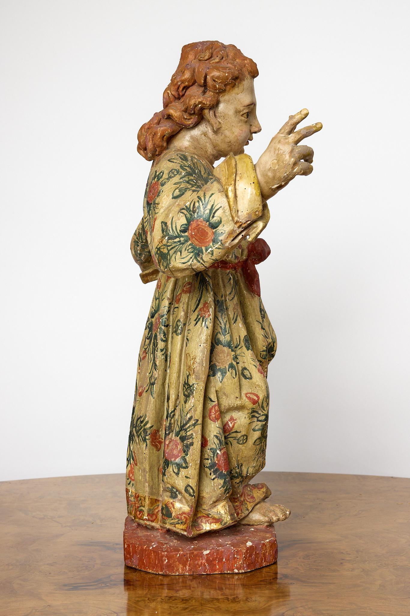 Large 19th Century Santo, Saint For Sale at 1stDibs