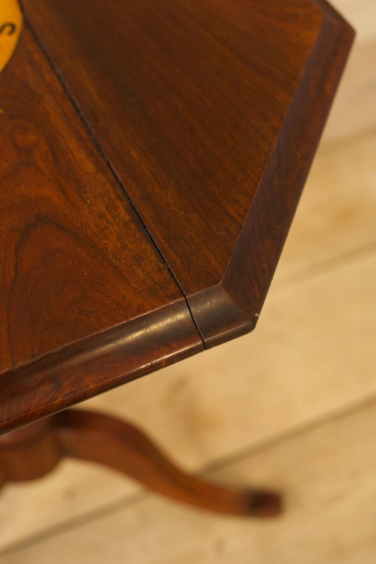 19th Century Exotic Hardwood Ships Table For Sale at 1stDibs