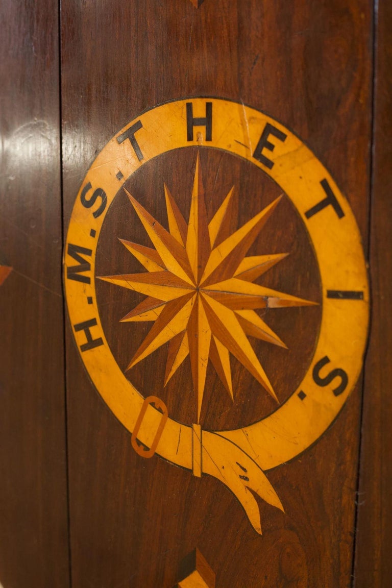 19th Century Exotic Hardwood Ships Table For Sale at 1stDibs