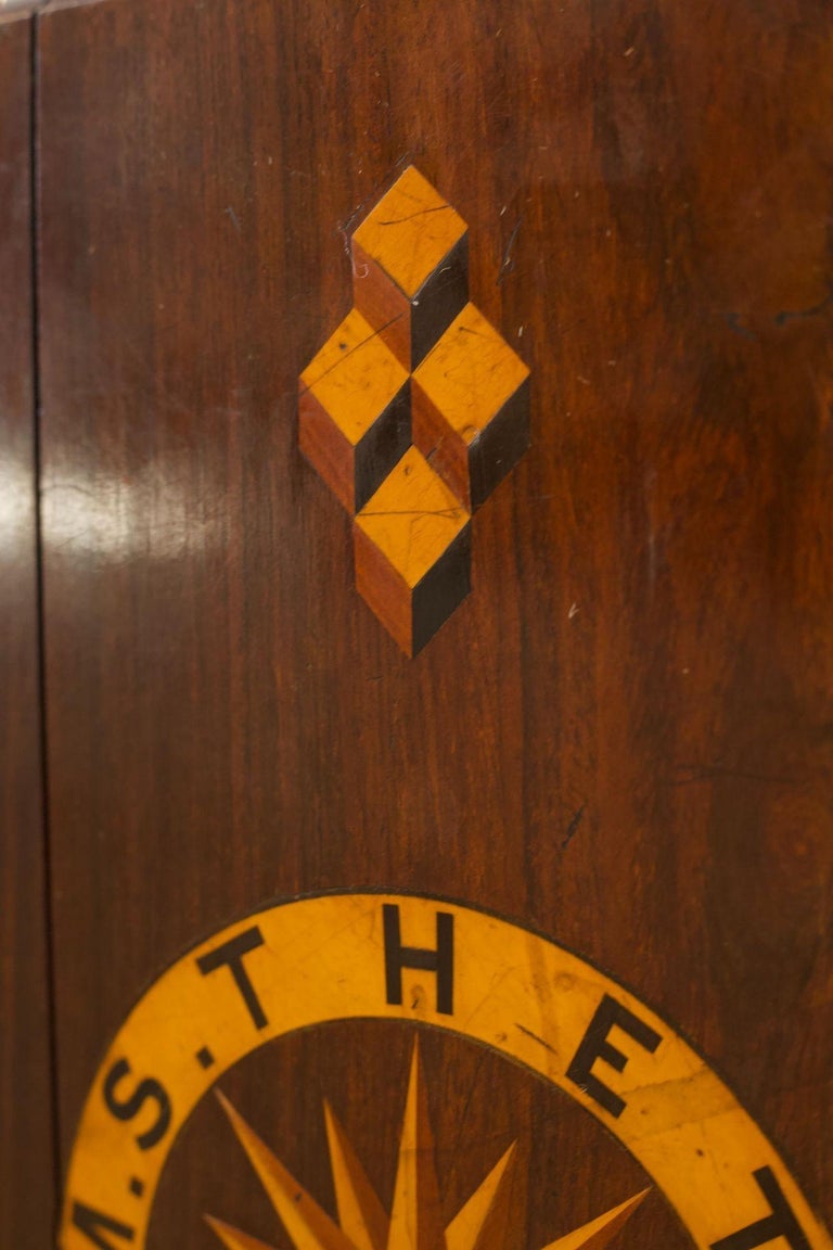 19th Century Exotic Hardwood Ships Table For Sale at 1stDibs