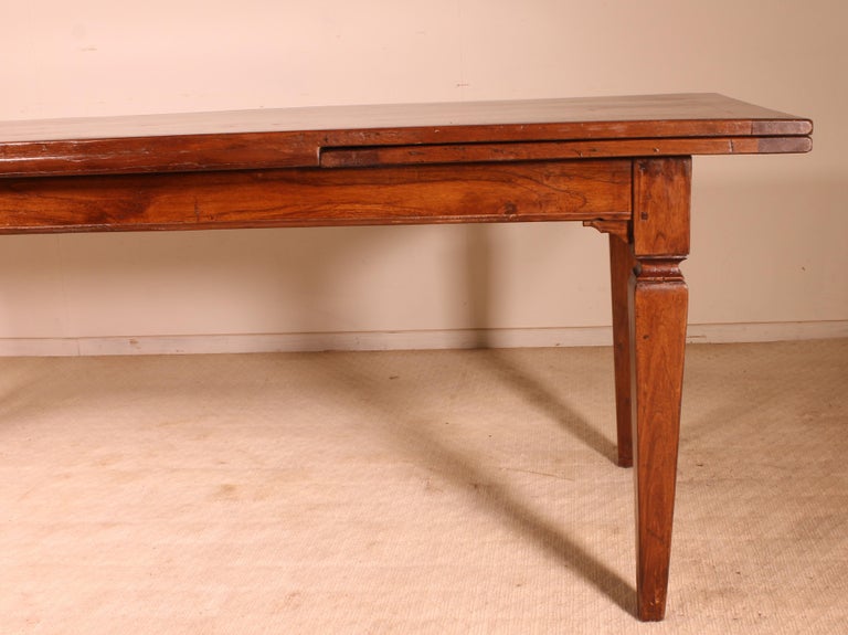 19th Century Extending Table Louis XVI Style Legs at 1stDibs