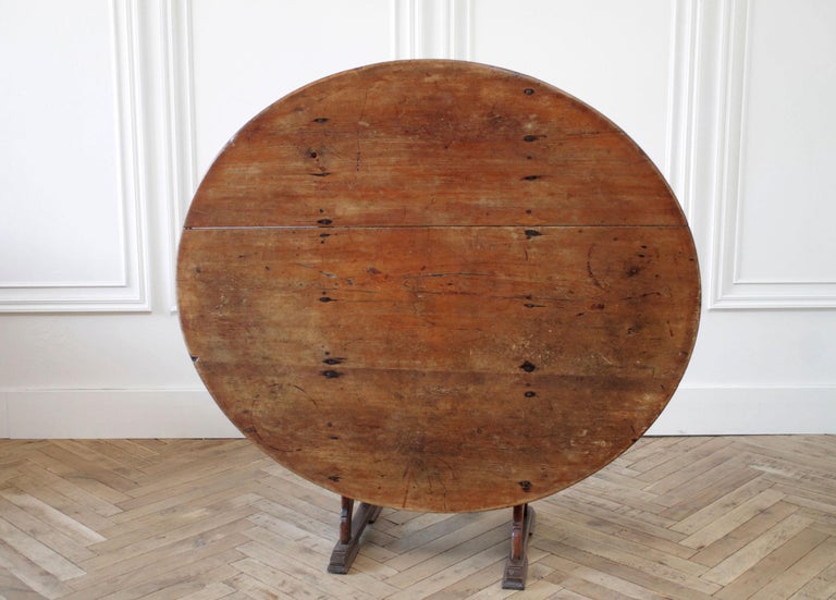 19th Century Farmhouse Style American Settle Table at 1stDibs