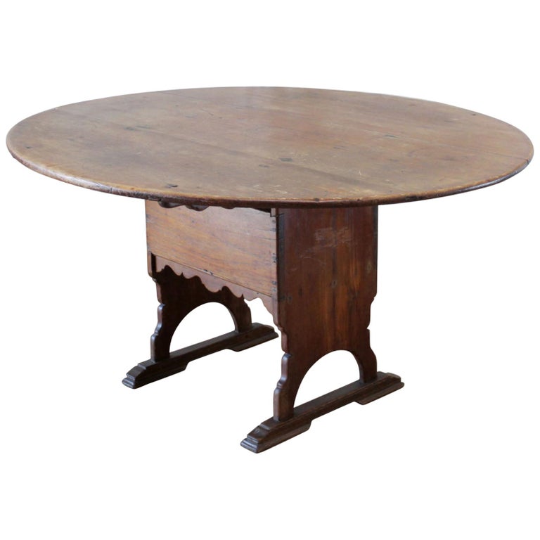 19th Century Farmhouse Style American Settle Table at 1stDibs
