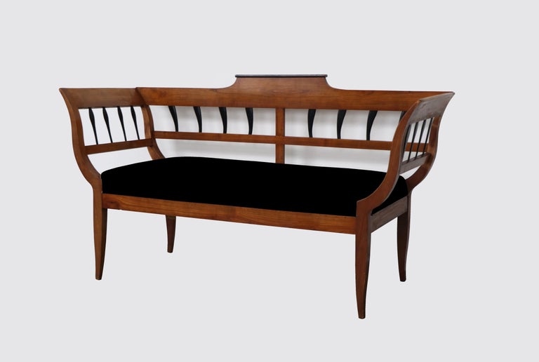 19th Century Fine Biedermeier Bench, Vienna, c. 1825 at 1stDibs