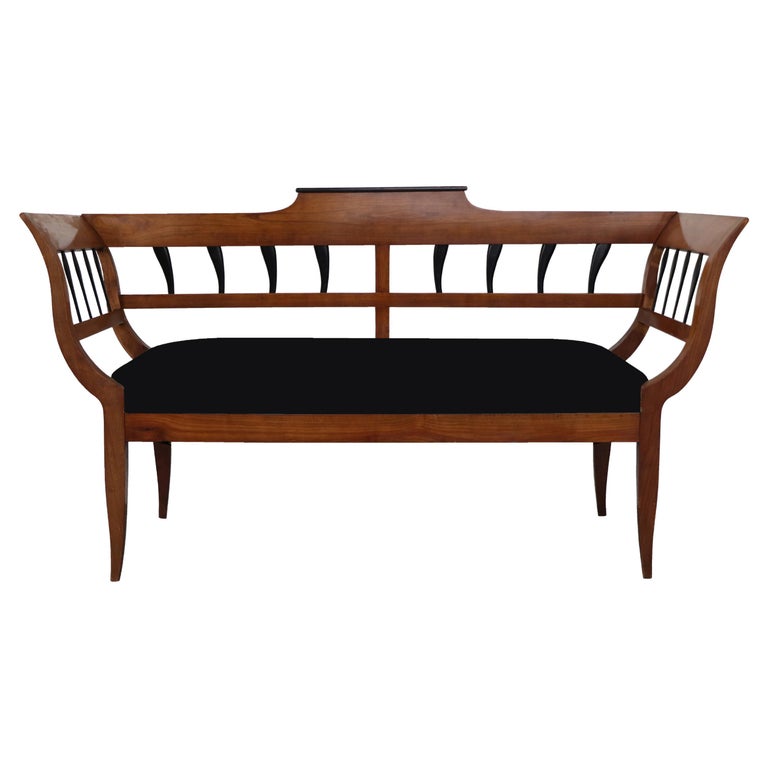 19th Century Fine Biedermeier Bench, Vienna, c. 1825 at 1stDibs