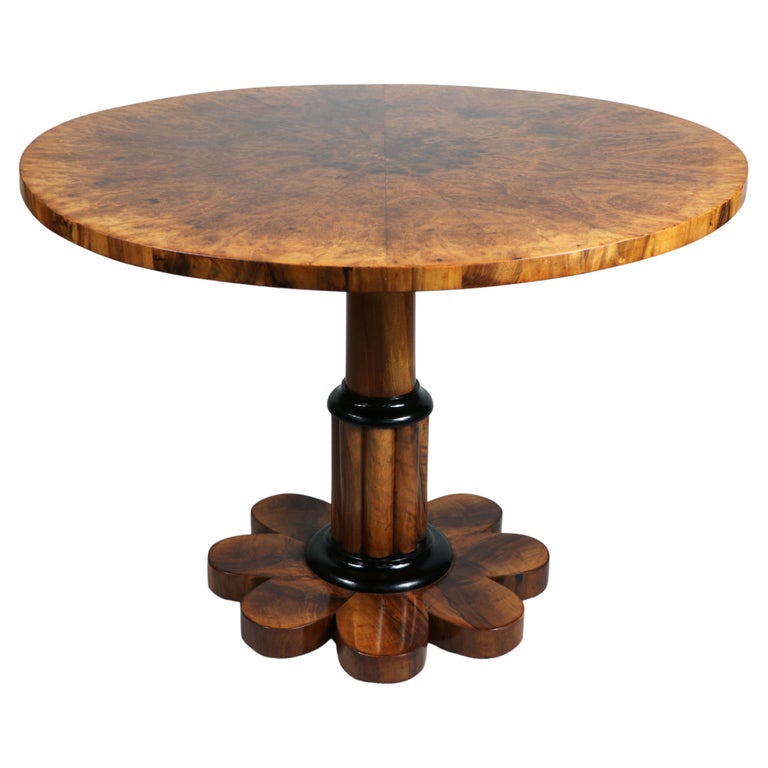 19th Century Fine Biedermeier Walnut Table. Vienna, c. 1820-25. For ...