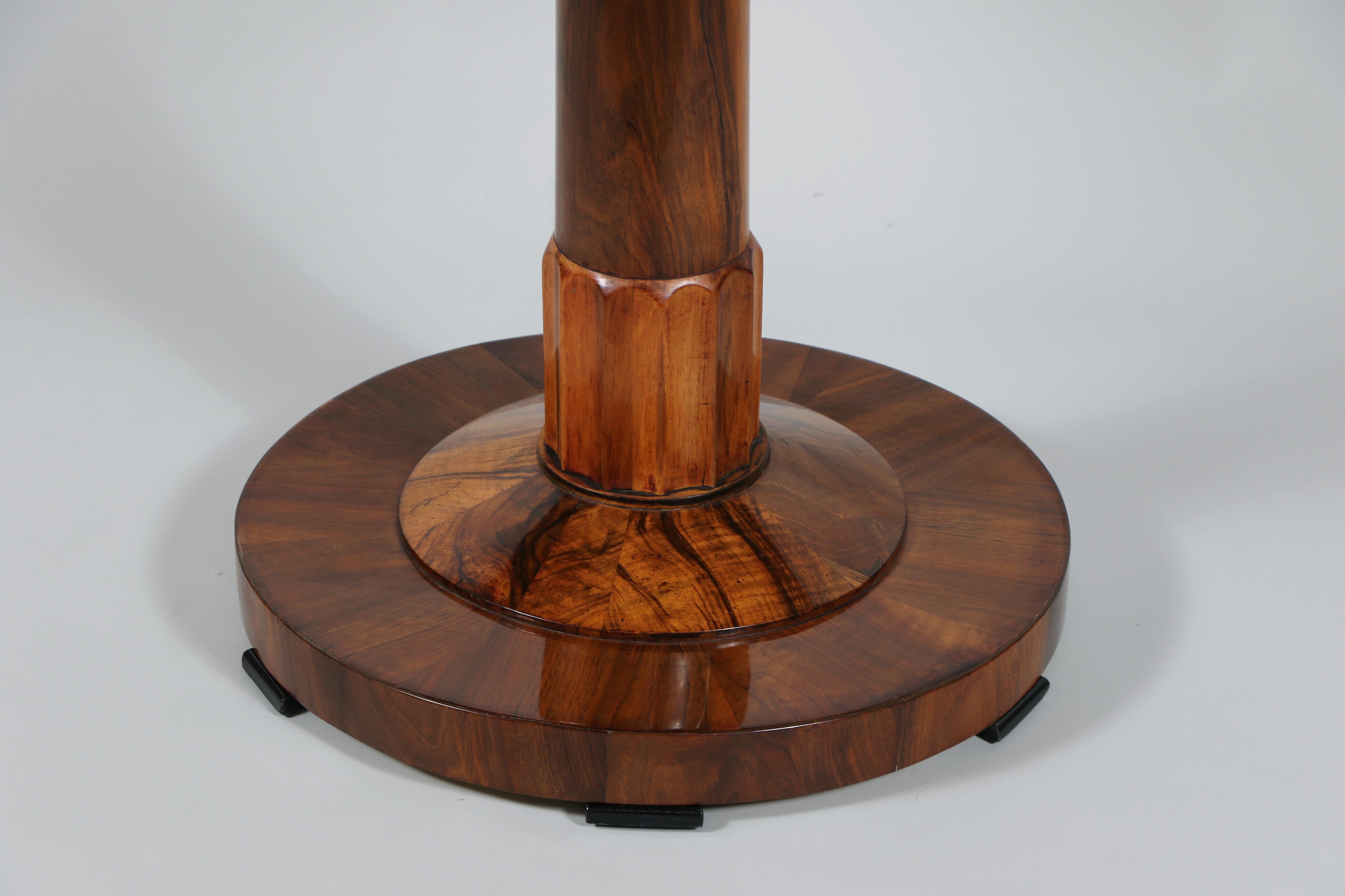 19th Century Fine Biedermeier Walnut Table. Vienna, c. 1825. For Sale ...