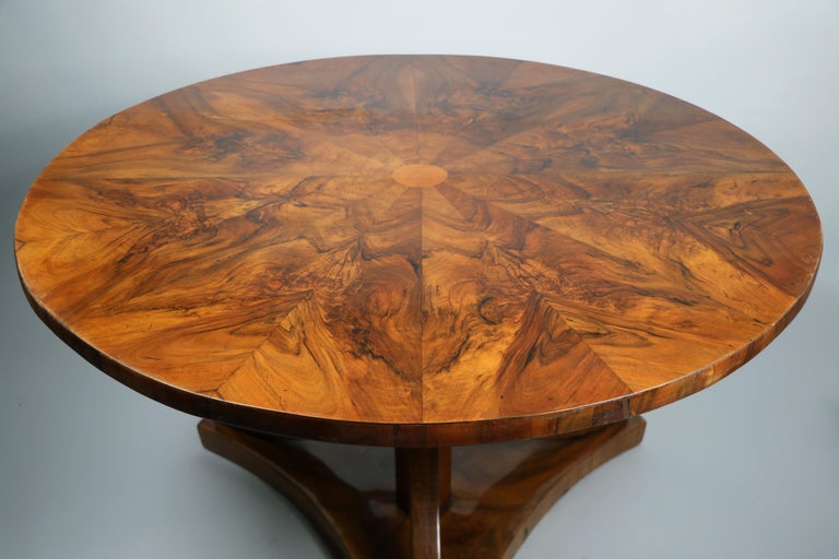 19th Century Fine Biedermeier Walnut Table. Vienna, c. 1825. For Sale ...