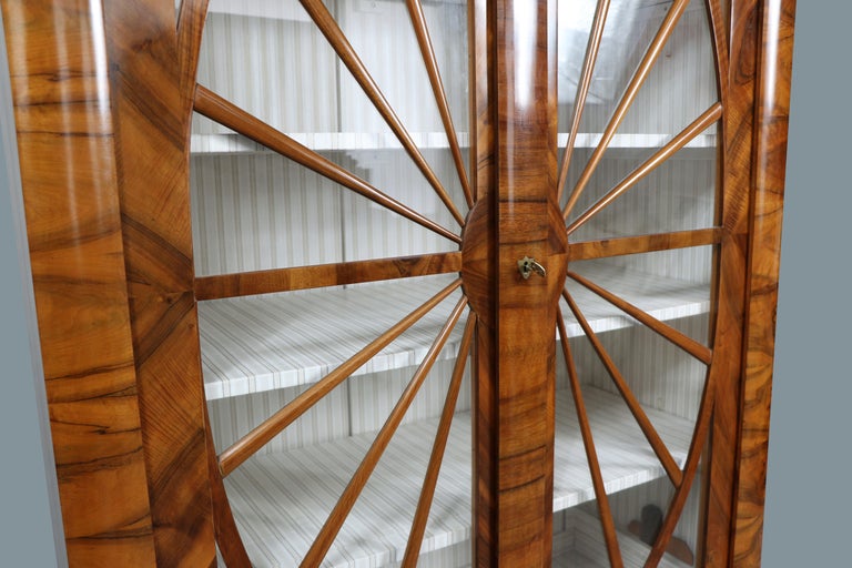 19th Century Fine Biedermeier Walnut Vitrine. Vienna, c. 1825. For Sale ...