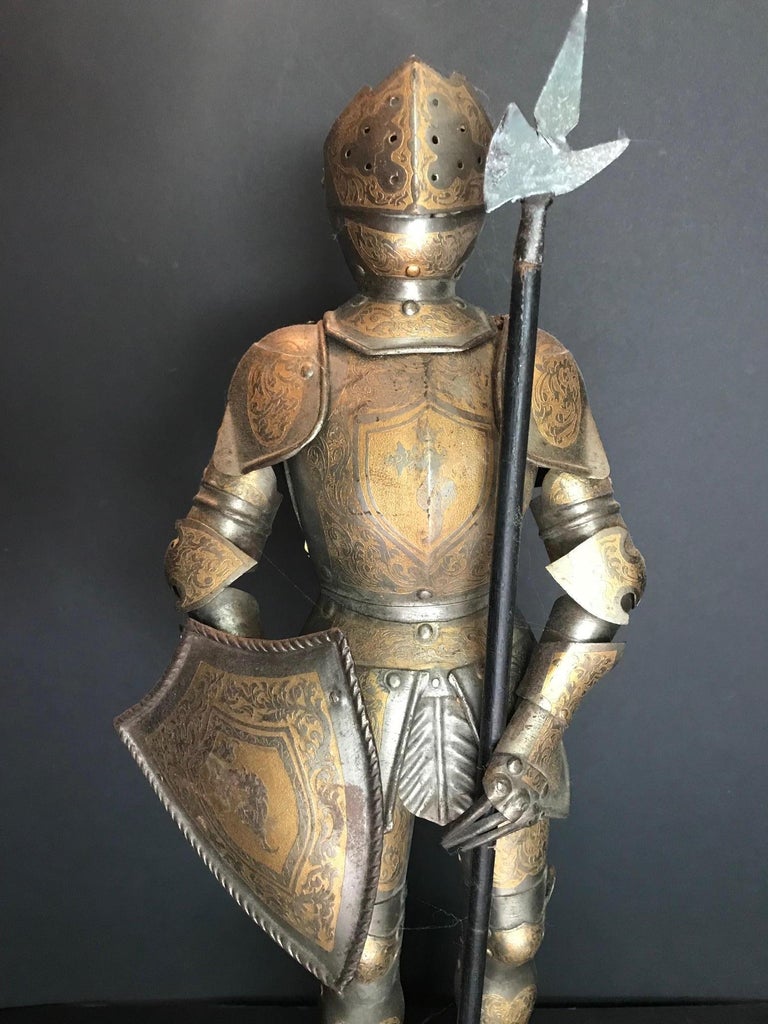 19th Century Fine Miniature Suit of Armor, 16th Century German Gothic ...
