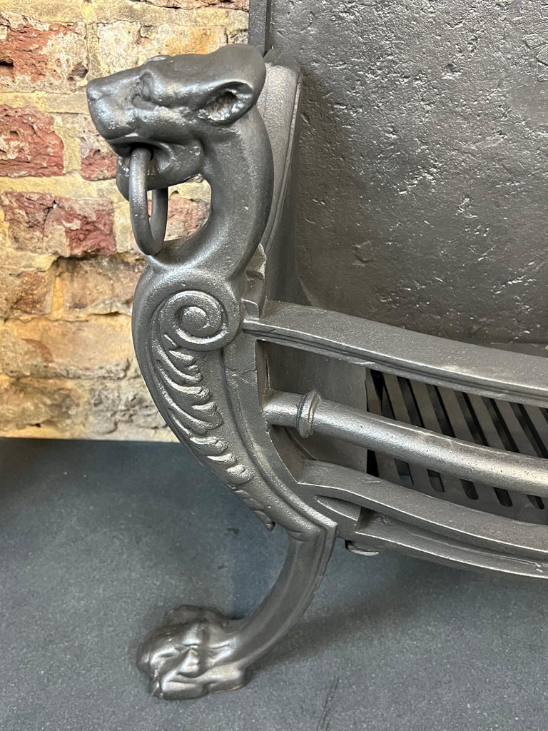 19th Century Fireplace Dog Grate at 1stDibs | dog grate fireplace
