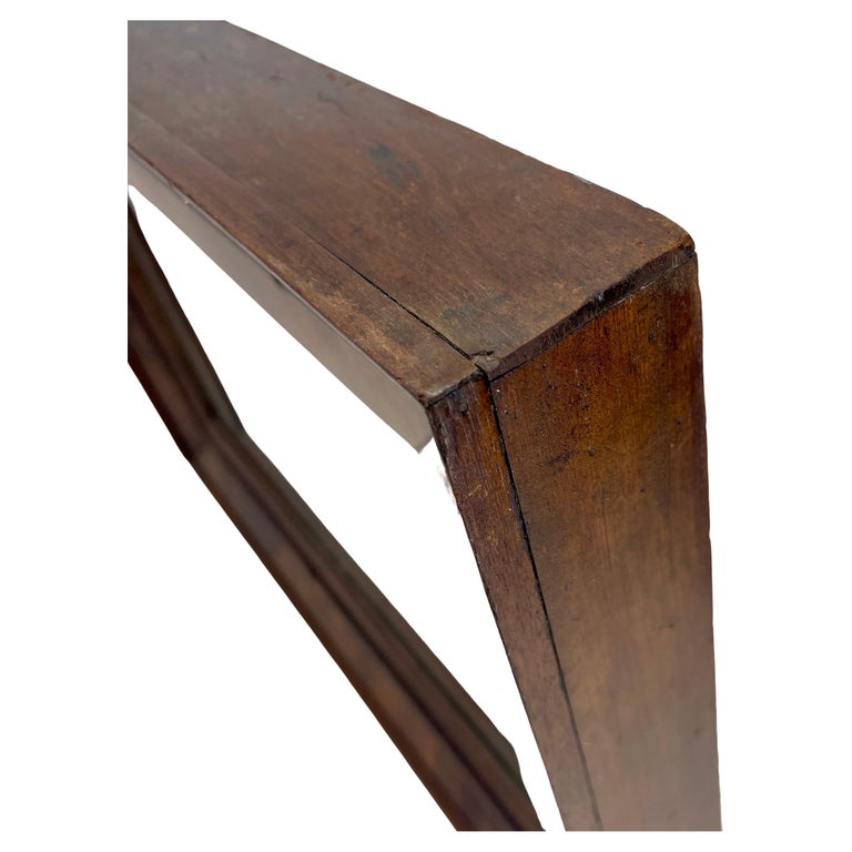 19th Century Flaming Mahogany Veneer Rectangular Mirror, American, 1880 ...