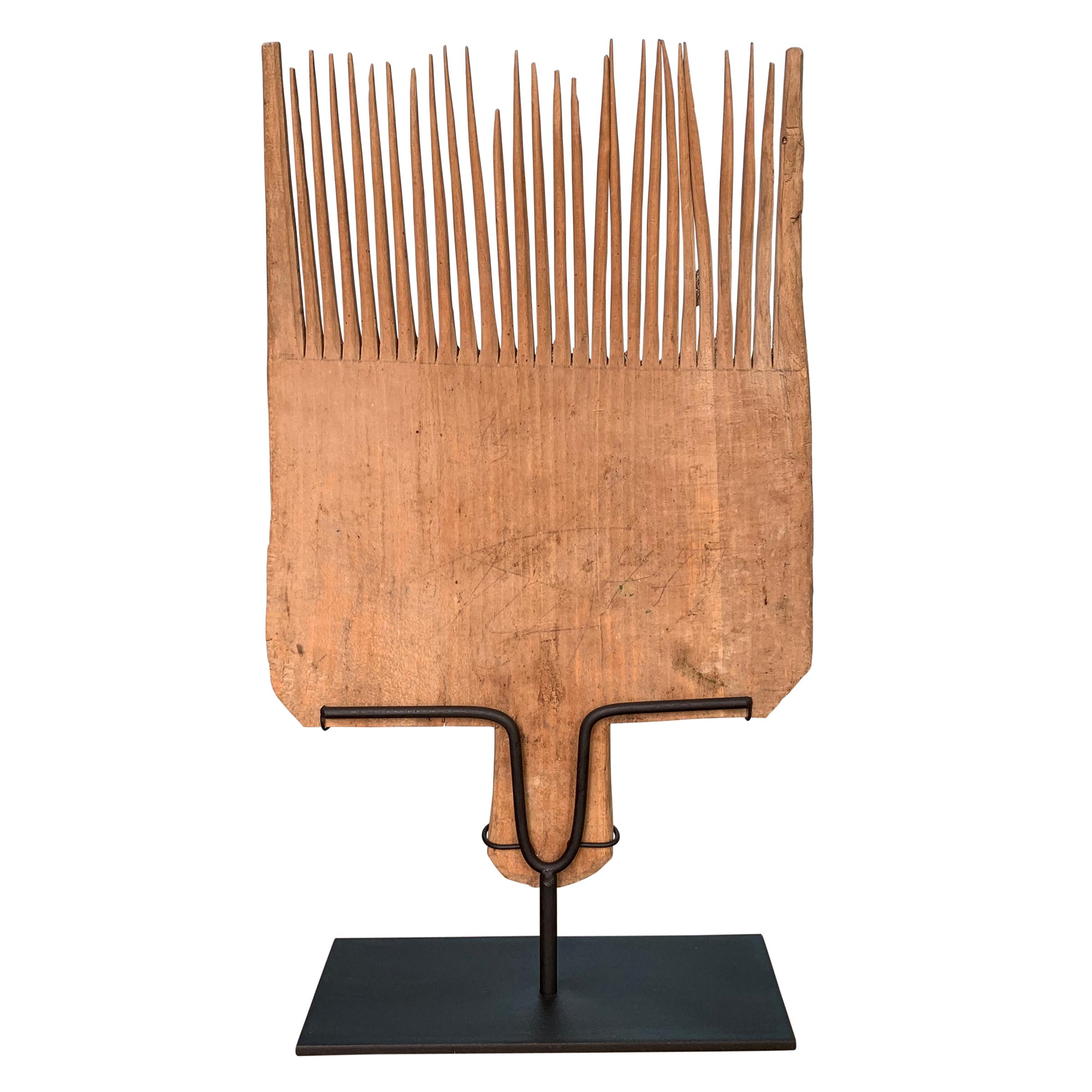 19th Century Flax Carding Comb at 1stDibs | flax comb, carding louis ...