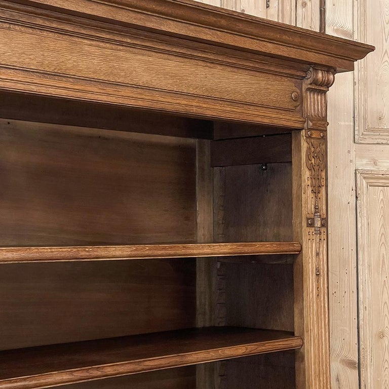19th Century, Flemish Neoclassical Open Bookcase ~ Bookshelf For Sale ...