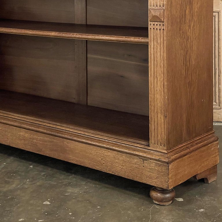 19th Century, Flemish Neoclassical Open Bookcase ~ Bookshelf For Sale ...