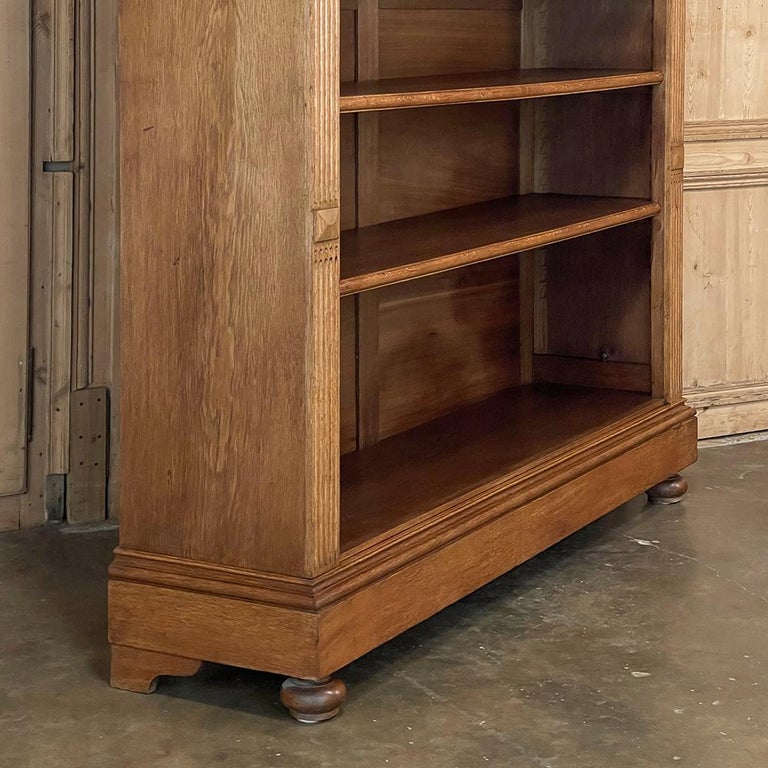 19th Century, Flemish Neoclassical Open Bookcase ~ Bookshelf For Sale ...