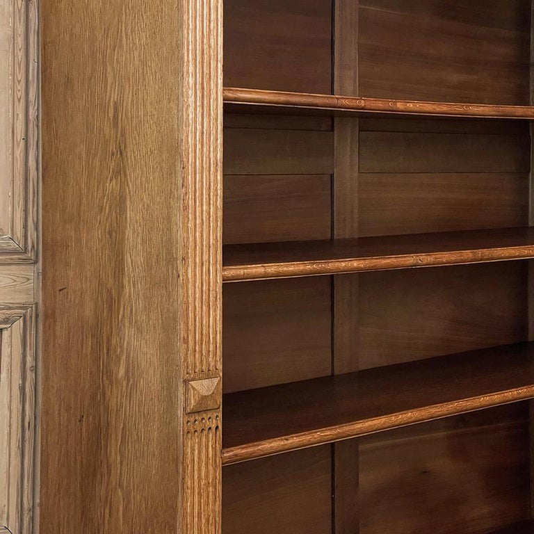 19th Century, Flemish Neoclassical Open Bookcase ~ Bookshelf For Sale ...
