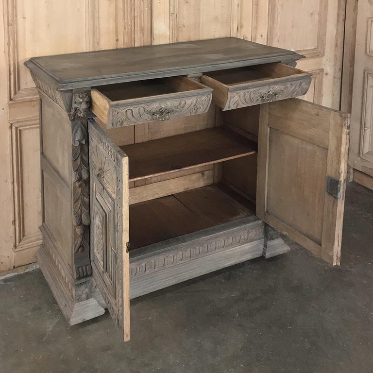 19th Century Flemish Renaissance Oak Buffet at 1stDibs