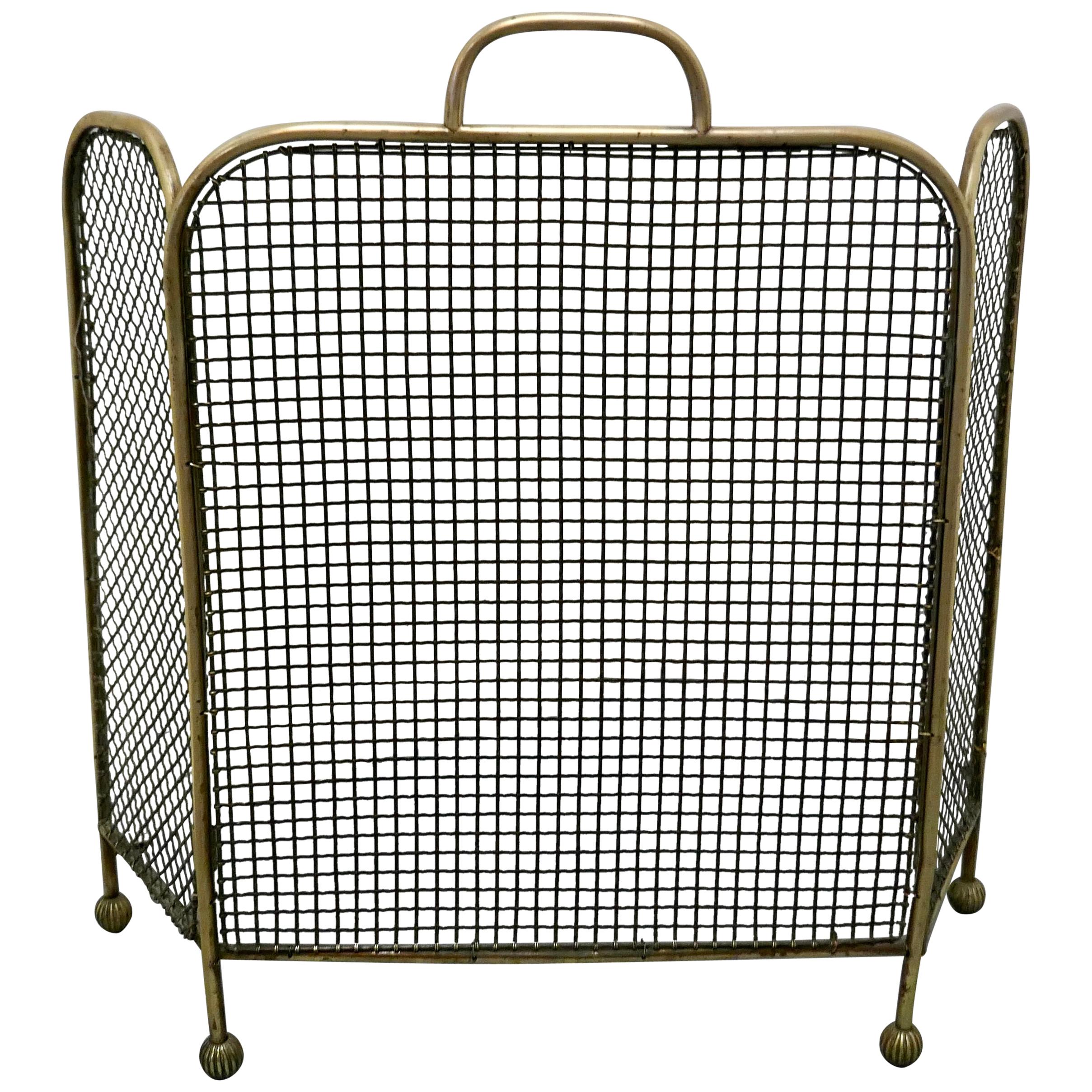 19th Century English Victorian Fire Guard at 1stDibs