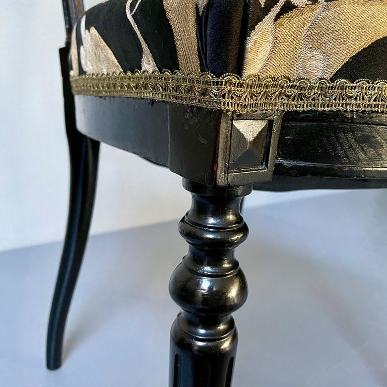Napoleon III Ebonized Parlor Chair, 19th Century France at 1stDibs ...